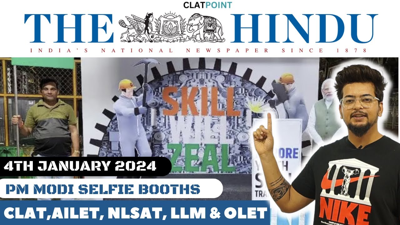 The Hindu News Paper Analysis 4th January 2024 - Current affairs Today ...