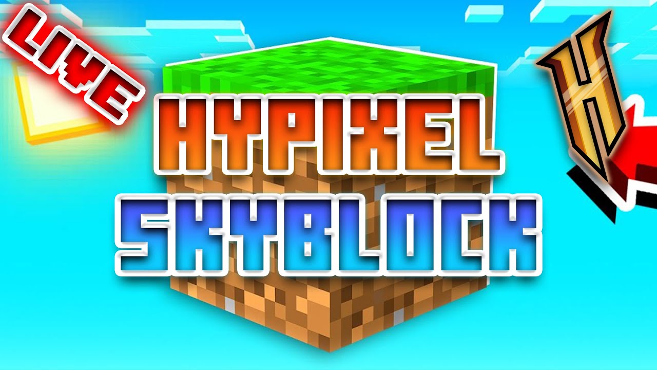 HYPIXEL SKYBLOCK LIVE STREAM! (Dirt To Billions) #1 - YouTube
