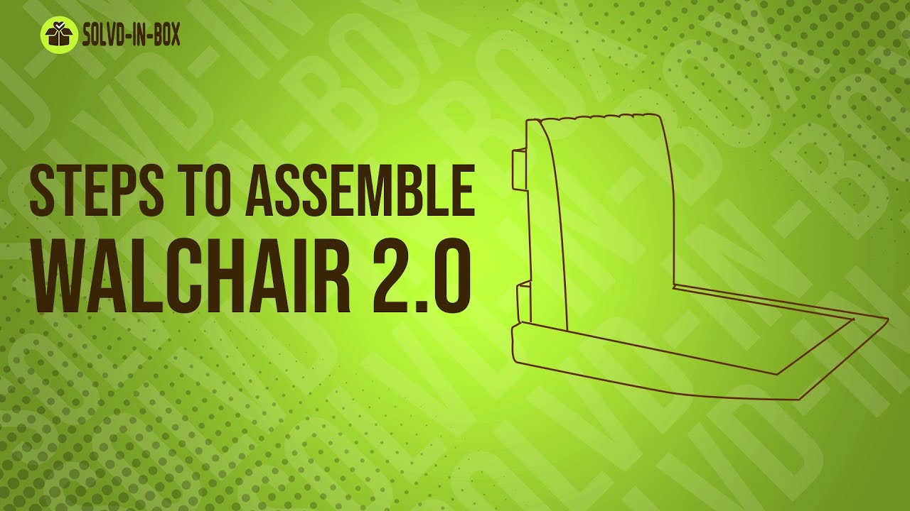 Assembling Walchair 2.0 | Perfect Wall-Mounted Chair for a Modern Home ...