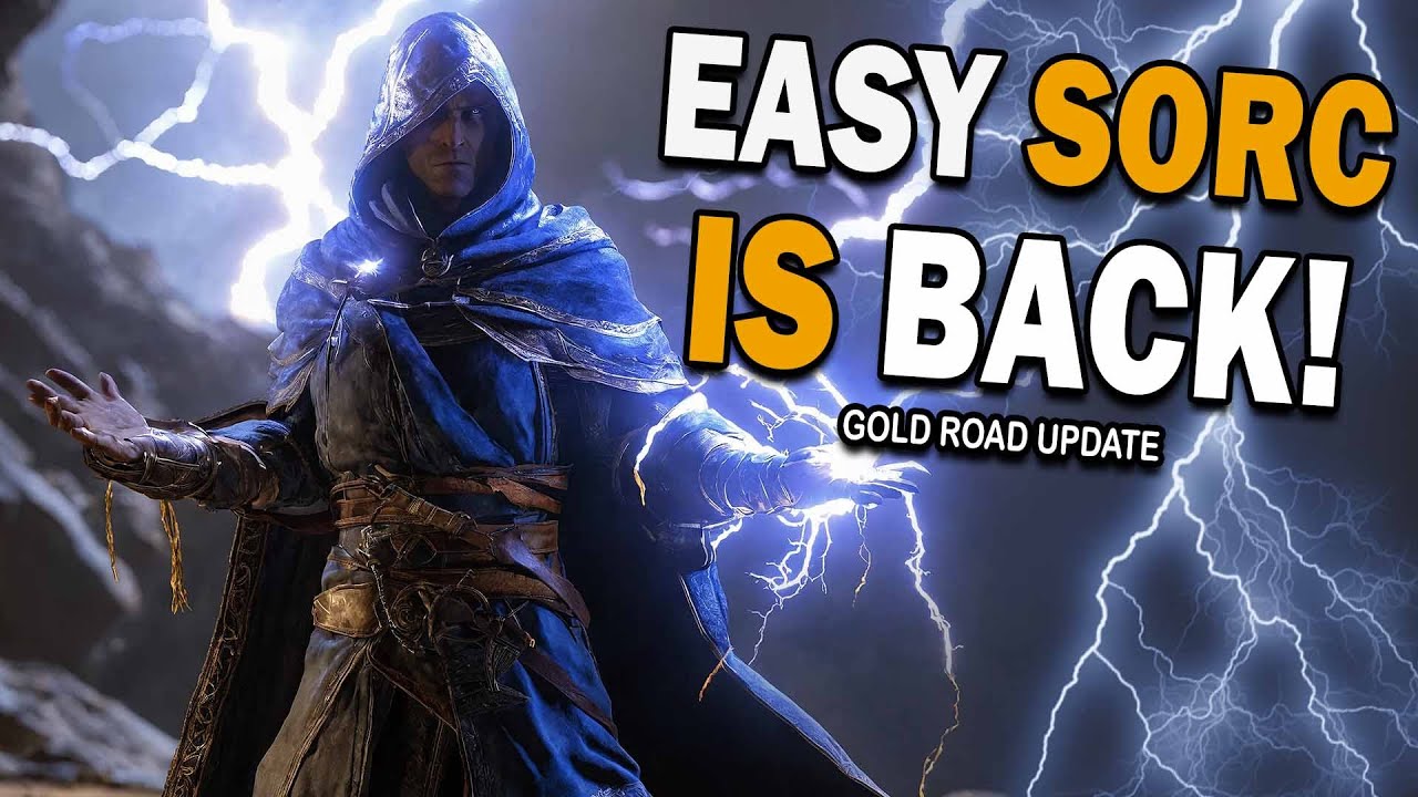 ESO - EASY SORC is BACK! - GOLD ROAD UPDATE! - YouTube