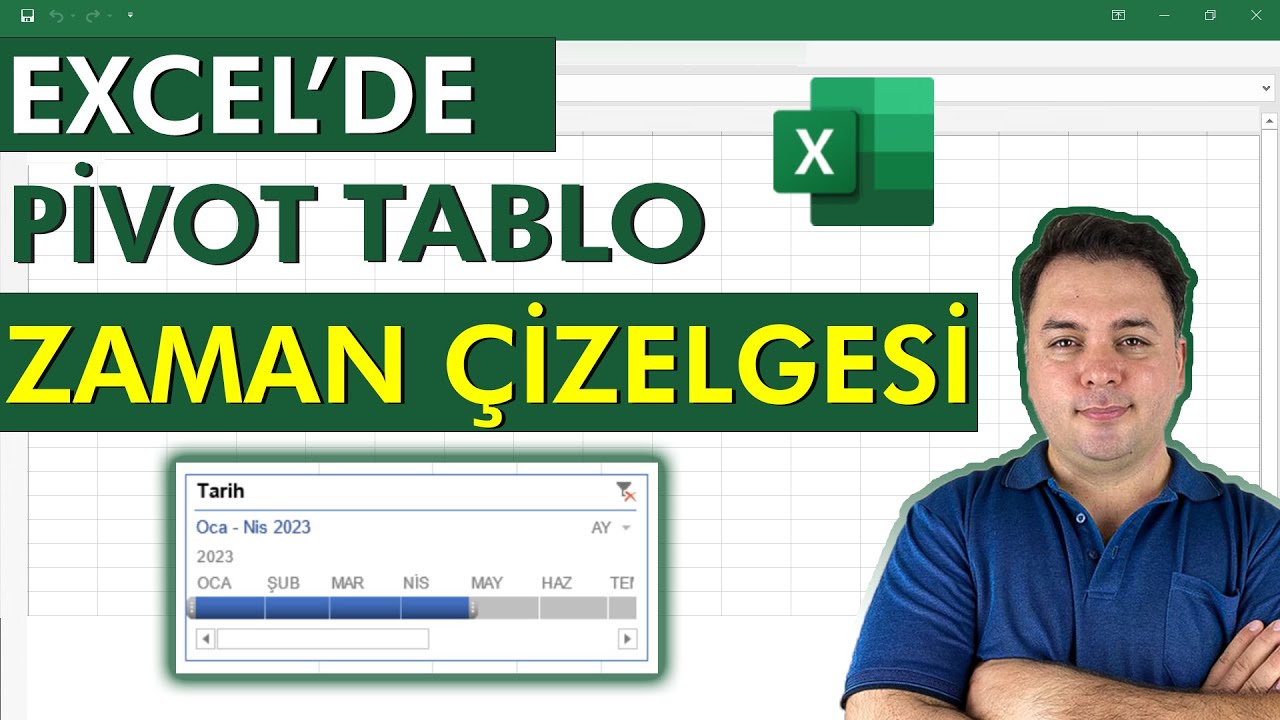 Excel Pivot Tablo Zaman Çizelgesi (Timeline) Ekleme | Pivot Tablo ...