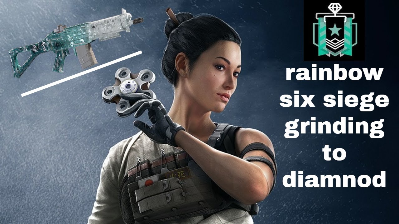 rainbow six siege ranked grind to diamond - YouTube
