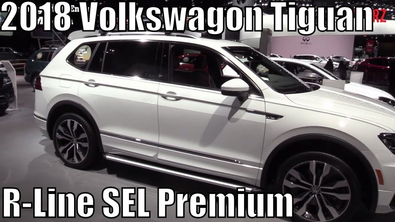 2018 Volkswagon Tiguan R-Line SEL Premium 4Cyl Turbo 184HP $39,000 At ...