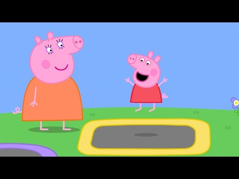 Peppa’s Bouncy Trampoline Fun 🐷 | Peppa Pig Full Episodes