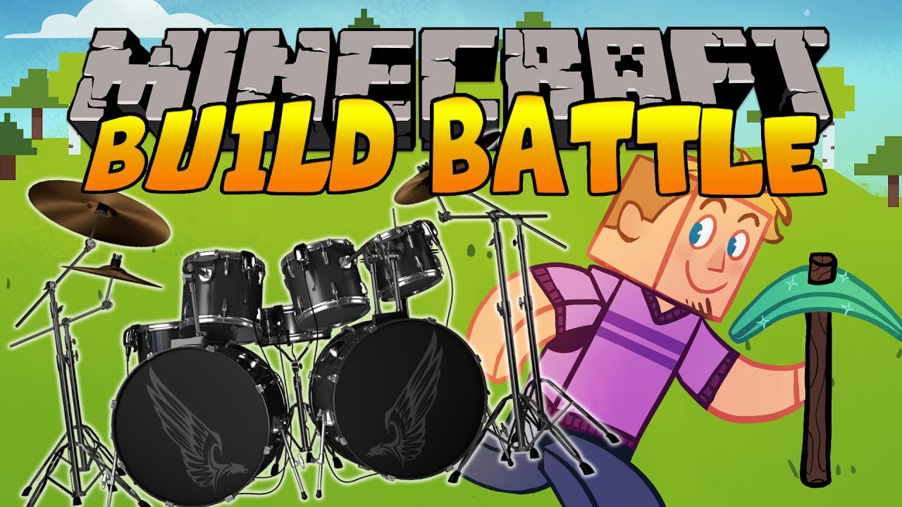 Minecraft: Build Battle - Rock Band! - YouTube