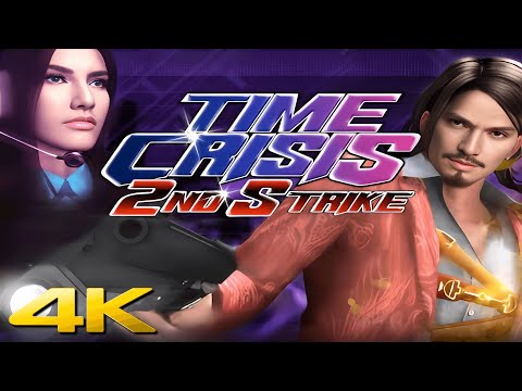 ⭐ TIME CRISIS - 2nd Strike - 100% Full Game Walkthrough | 4K/60ᶠᵖˢ