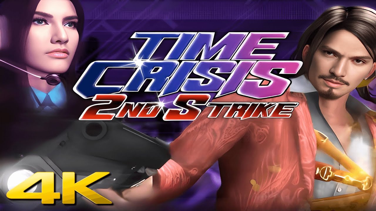 ⭐ TIME CRISIS - 2nd Strike - 100% Full Game Walkthrough | 4K/60ᶠᵖˢ - YouTube