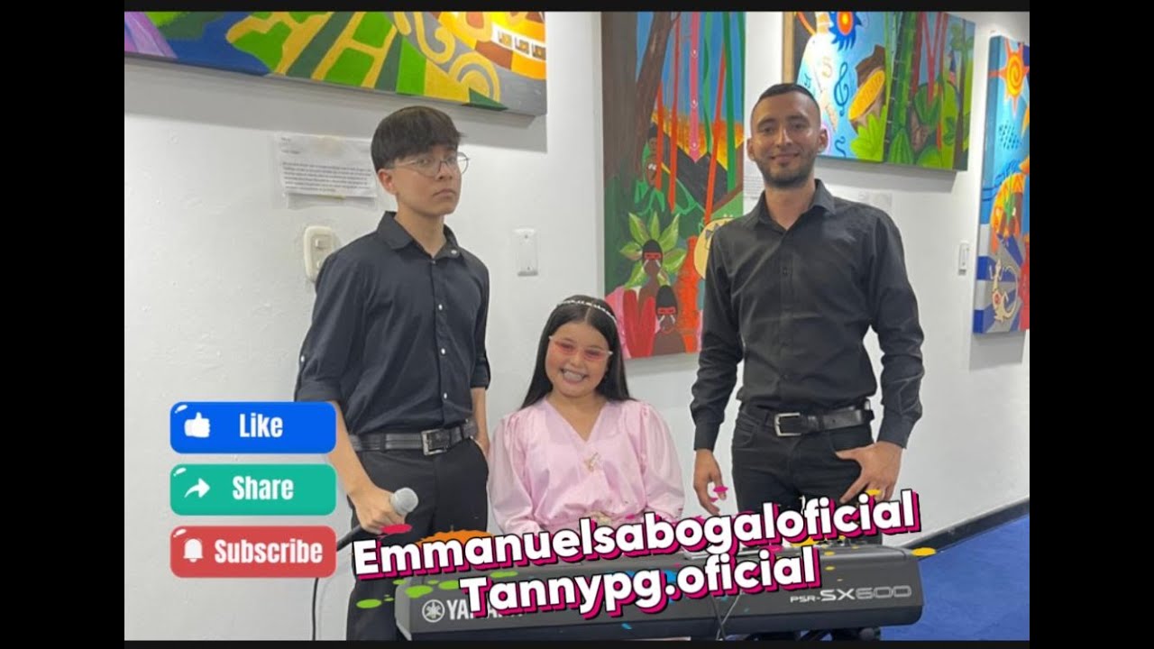 VIVO POR ELLA - Emmanuel y Tanny (Cover) - YouTube
