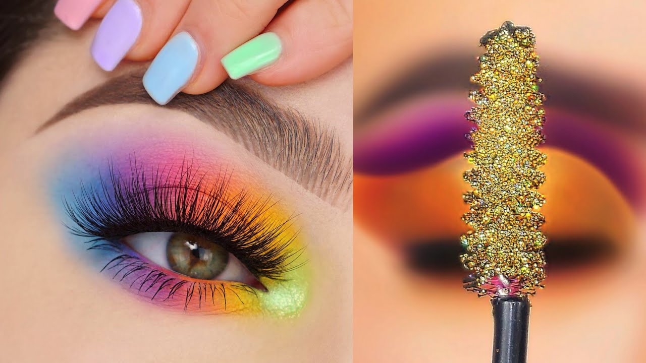 MAQUIAGEM PARA O CARNAVAL FÁCIL DE FAZER /MAKEUP TUTORIAL COMPILATION 💋 ...