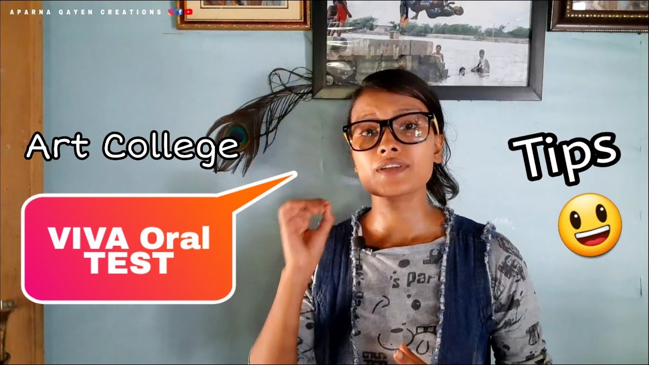 How To Prepare For Viva Oral Test Of Art College ? - YouTube