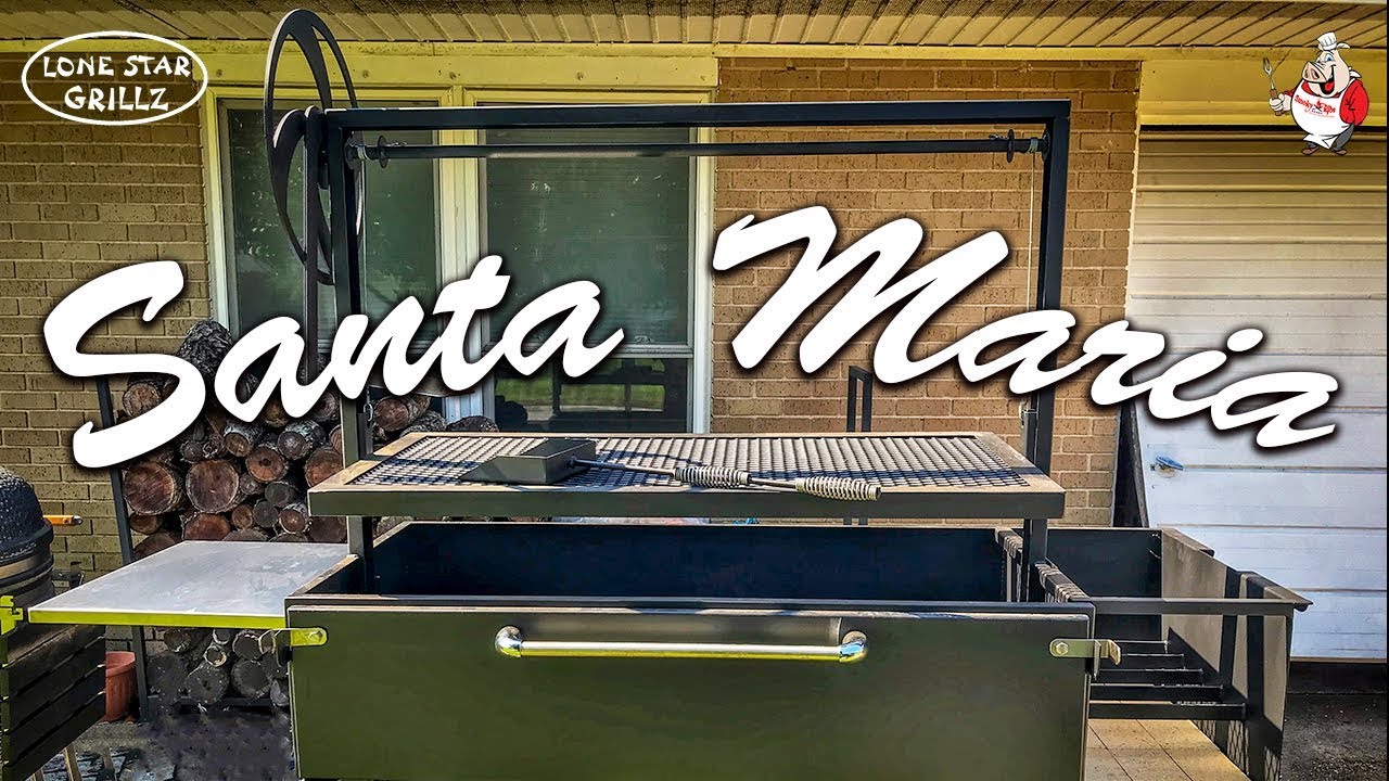 LONE STAR GRILLZ SANTA MARIA GRILL ~ Walk Around, Review & Burn In ...