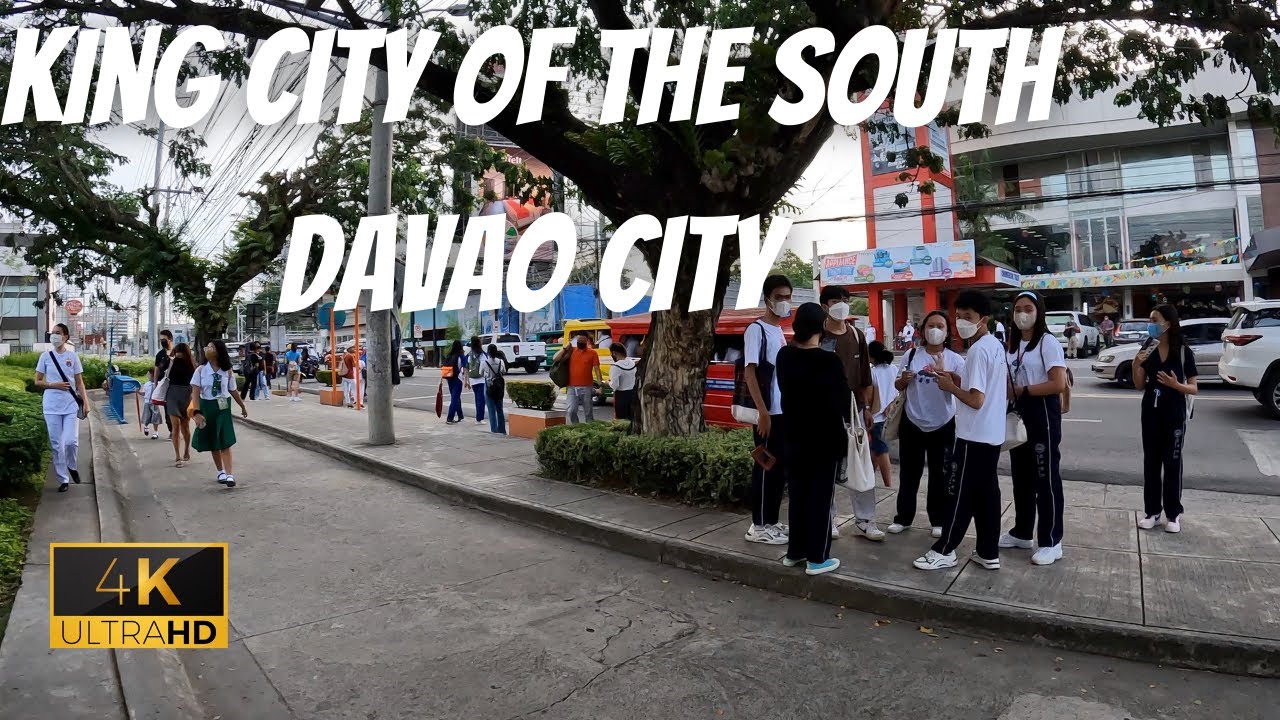 Walking Through Downtown of Davao City | Durian Capital of the ...