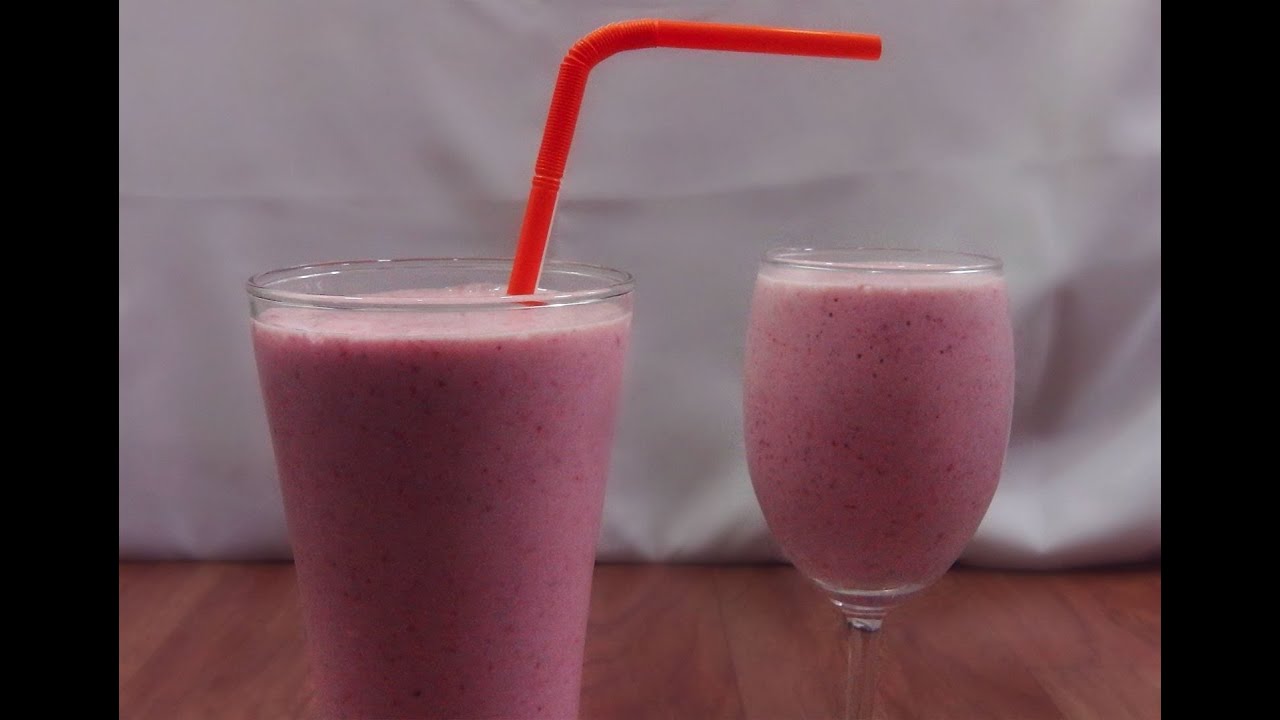 Thick Strawberry Milkshake Recipe(Restaurant Style) - Collab with ...