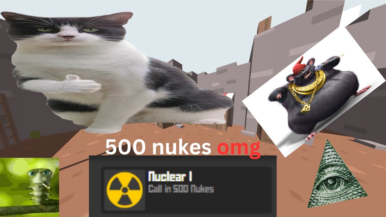 My 500th nuke in krunker... (nuke badge) - YouTube