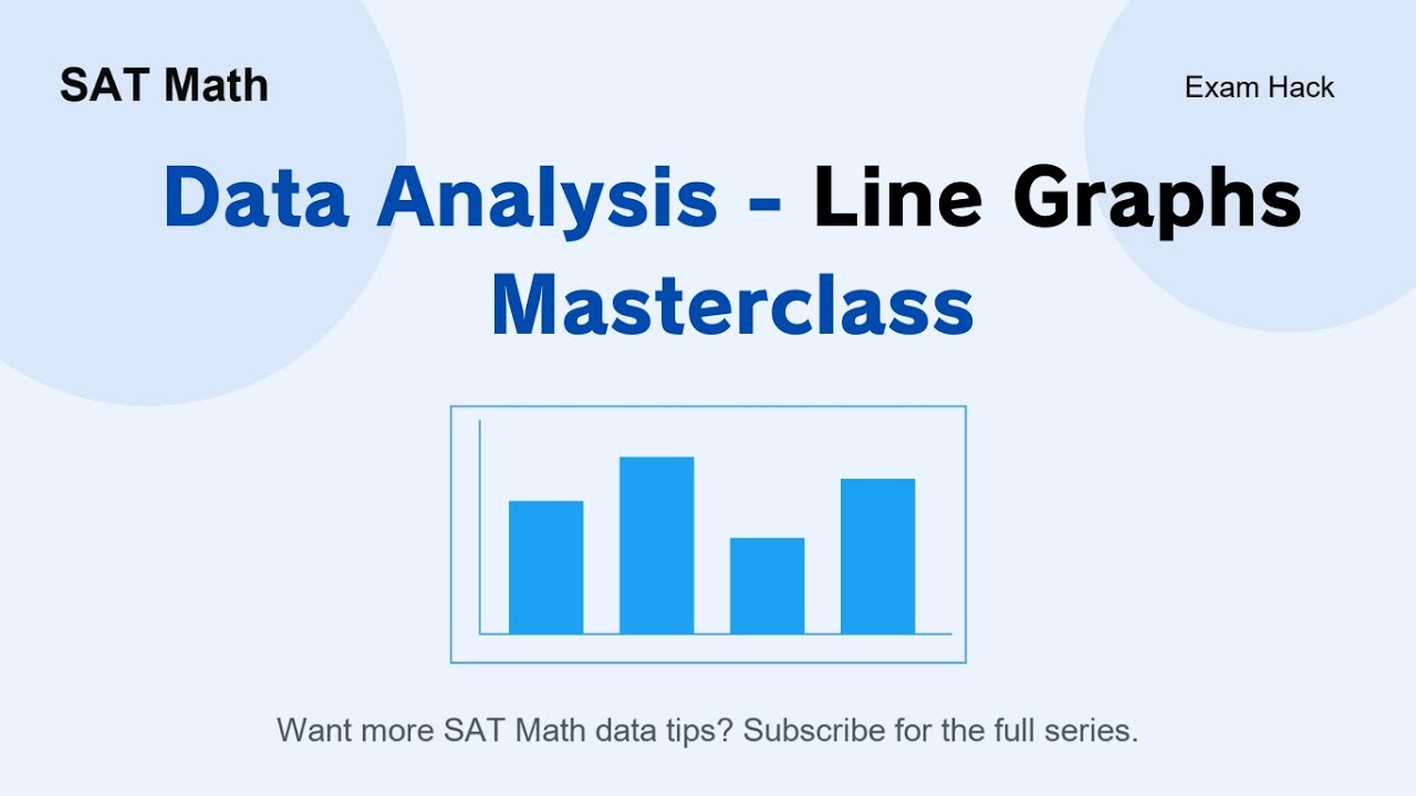 SAT Math — Data Analysis: Line Graphs | Reasoning First - YouTube