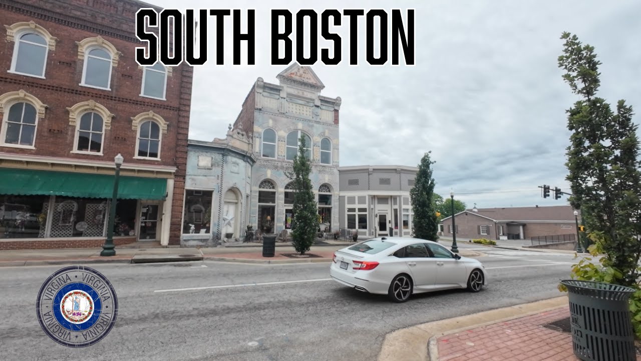 South Boston, Virginia I Small Town Virginia I South VA I 4K - YouTube