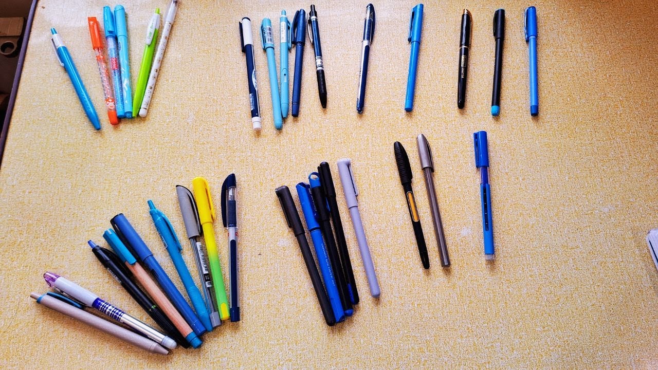 Best Ball Pen Under ₹10 | Waterproof & Smudge-Proof Test - YouTube