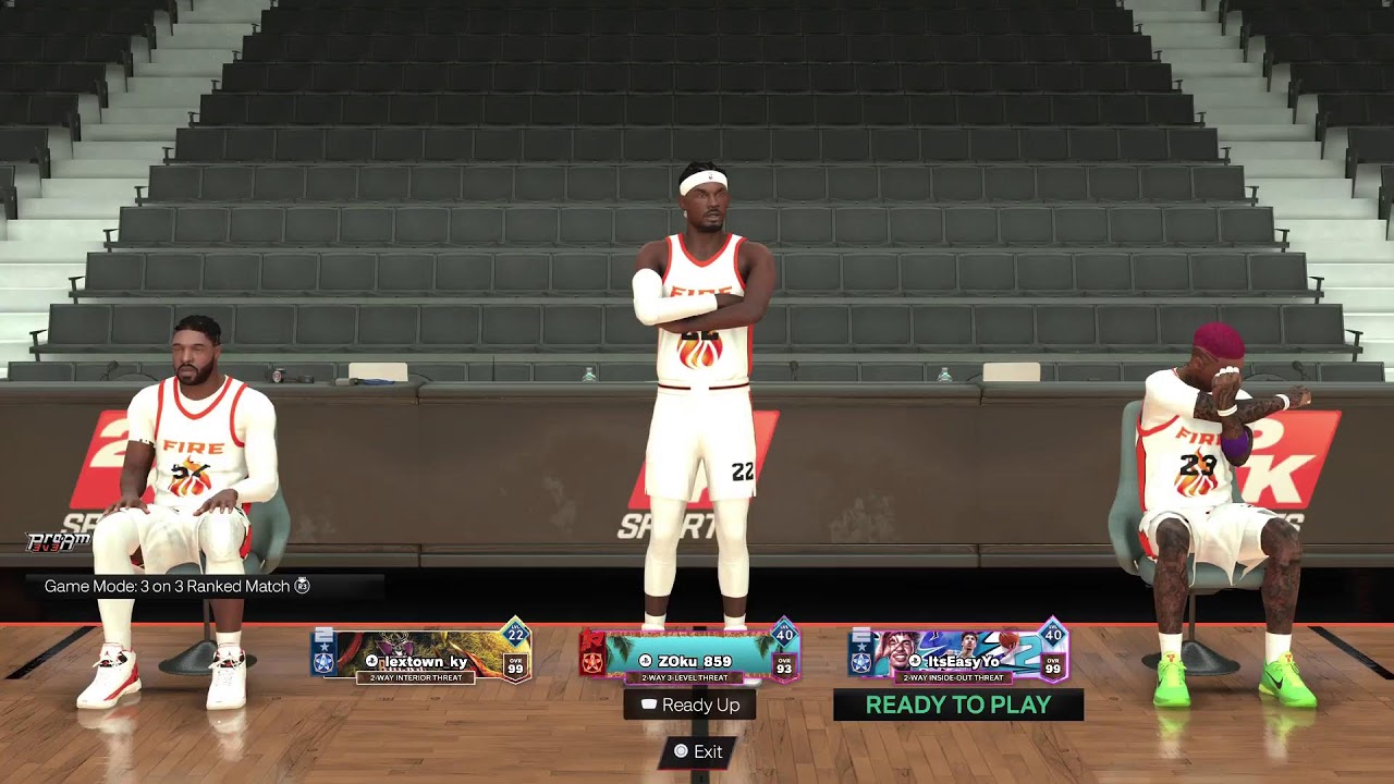 NBA 2k24 PRO AM 3s with easy and Lex - YouTube