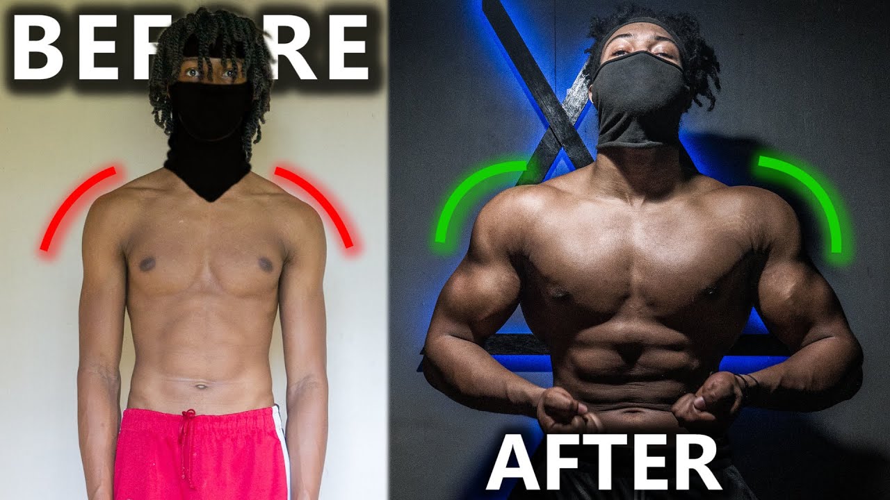 How I Grew Wide Shoulders NATURALLY !!| Full Work-Out - YouTube