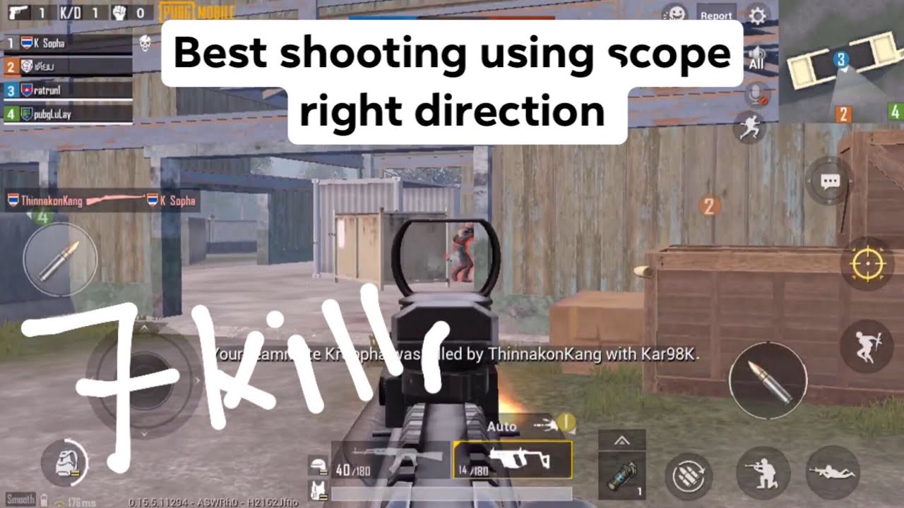 Best shooting using scope right direction I Best place to have snipe ...