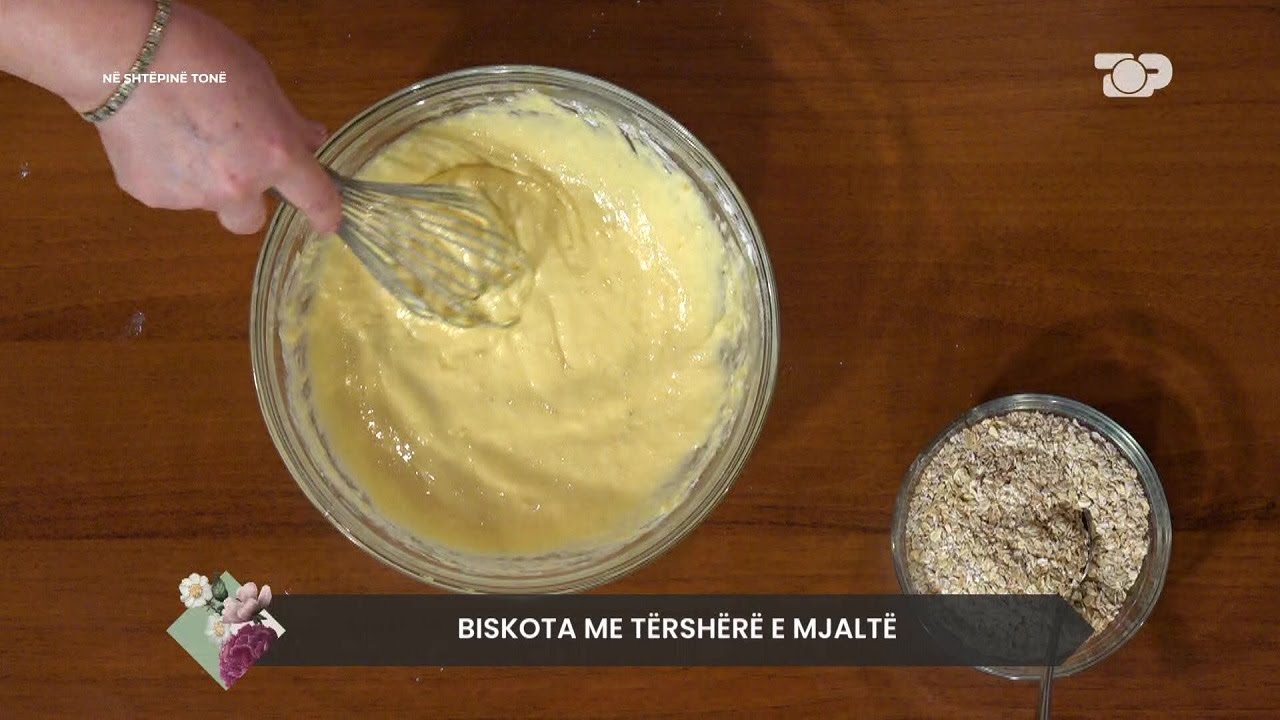 Biskota me tërshërë e mjaltë - Në Shtëpinë Tonë - YouTube