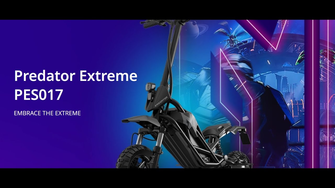 Predator Extreme PES017 eScooter | Predator - YouTube
