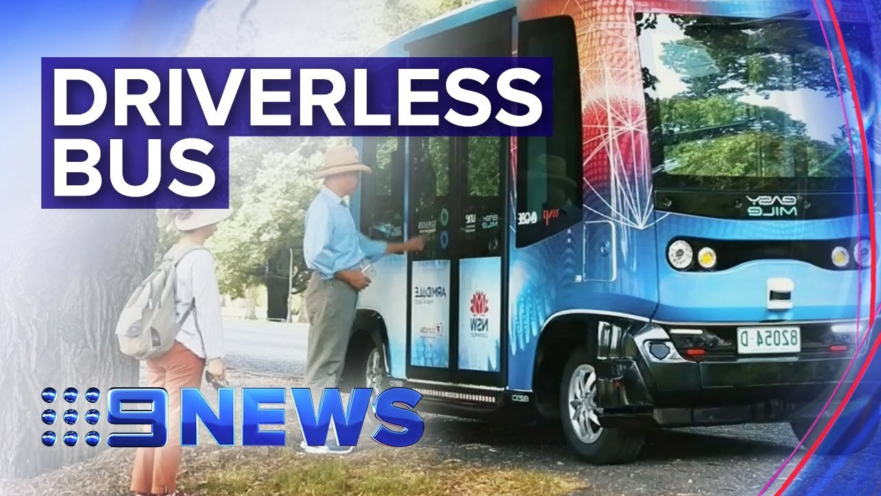 The driverless bus coming to Queensland | Nine News Australia - YouTube