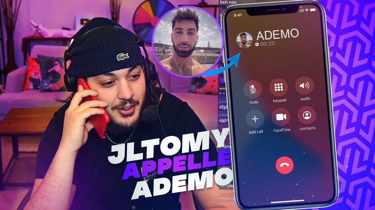 JLTOMY APPELE ADEMO DE PNL !! NATEOS SE FAIT TROLL !! (best of twitch ...