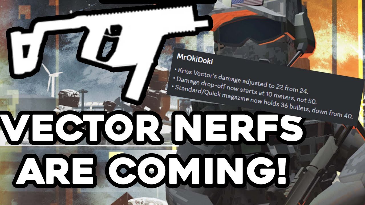 THE KRISS VECTOR NERFS - BattleBit Remastered Update Patch Notes - YouTube