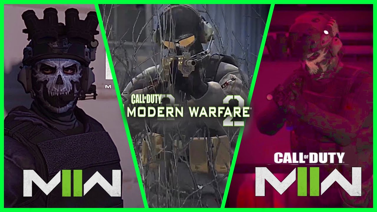 “Ghost” MW2 Outfits GTA V Online!! - YouTube