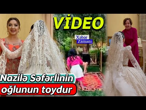 Nazilə Səfərlinin oğlunun toydur - Şairənin anası gəlinə görün nə xeyr-dua verdi Eksklüziv