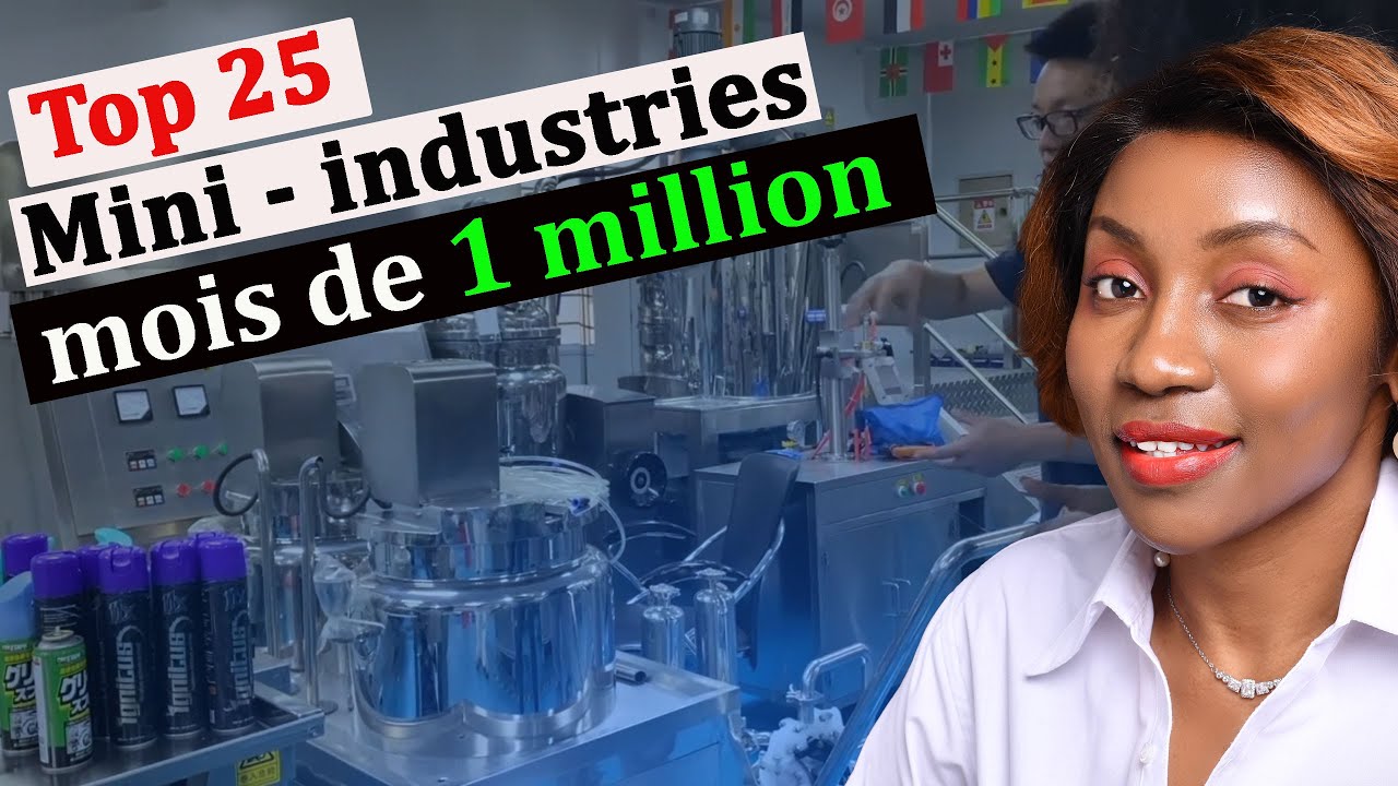 25 machine de business pour créer sa mini industrie à domicile - YouTube