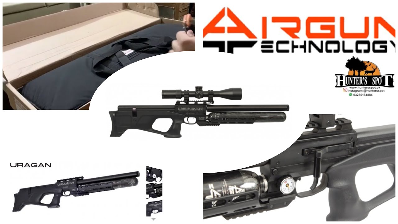 URAGAN UNBOXING | PCP by Airgun Technology Uragan | Uragan First ...