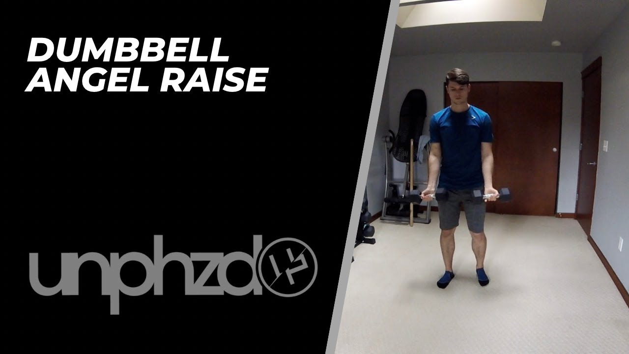 Dumbbell Angel Raise - YouTube