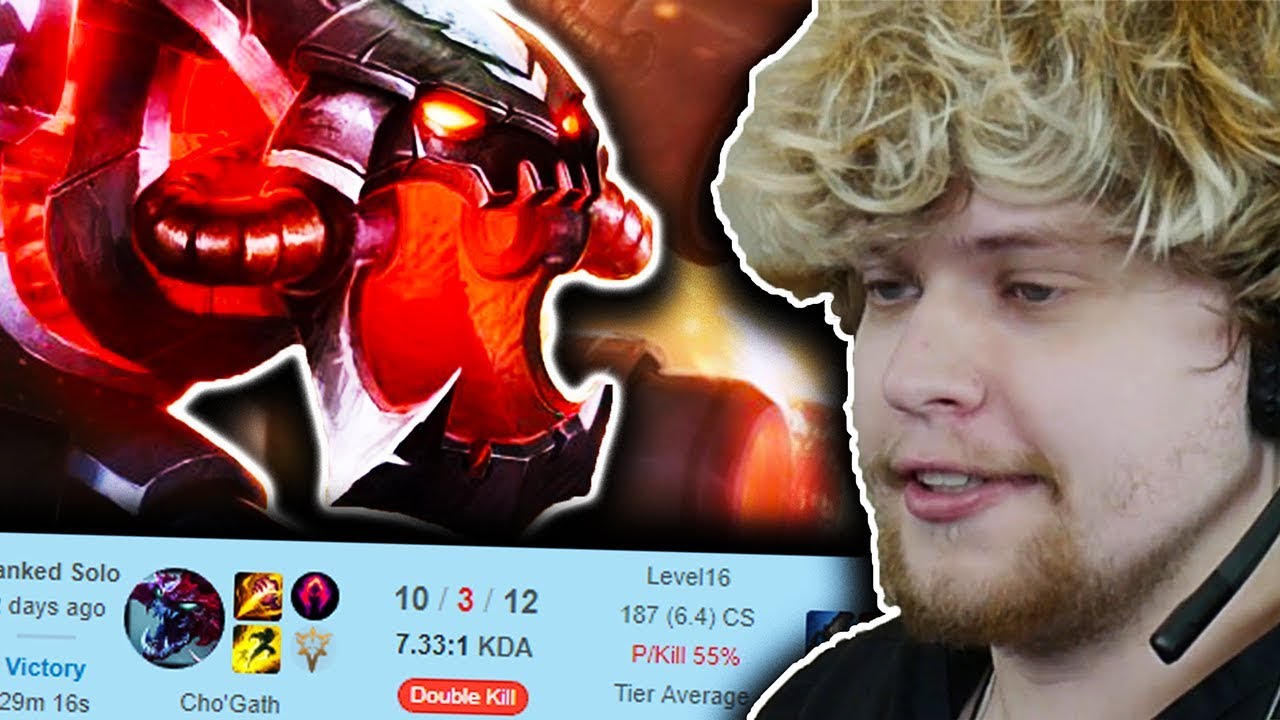 MY CHO'GATH JUNGLE IS THE BEST IN MY HOUSE | Darkk Mane and I are doing ...
