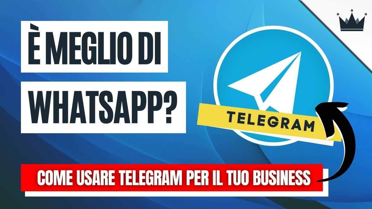 COME FUNZIONA TELEGRAM? 🔵 TUTORIAL Italiano COMPLETO (FINALMENTE🔥 ...