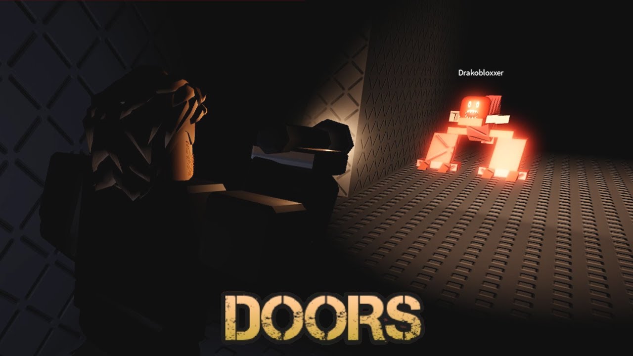 playing doors retro mode - YouTube