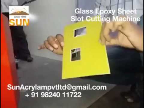 Epoxy FIbre Sheet Die Punching Cutting Machine | PCB Die Cutting ...