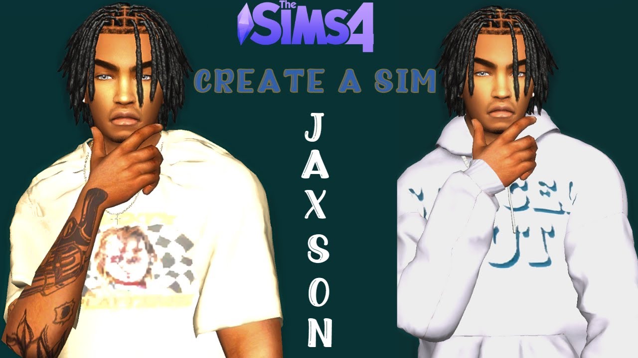 💗The Sims 4 :Jaxson Reed CAS with Custom Content 💙 #thesims4 #sims4cas ...