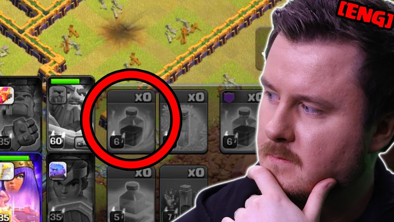 "Ghost Spell" Attacker does not see his Spells in Clash of Clans - YouTube
