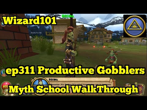 Wizard101 Myth Walkthrough ep311 Productive Gobblers - YouTube
