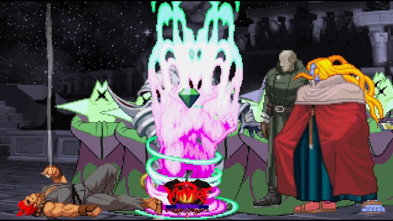 Rare Akuma Vs Pyron, Mr X, Gill, and Blade 1v4 Battle! - YouTube