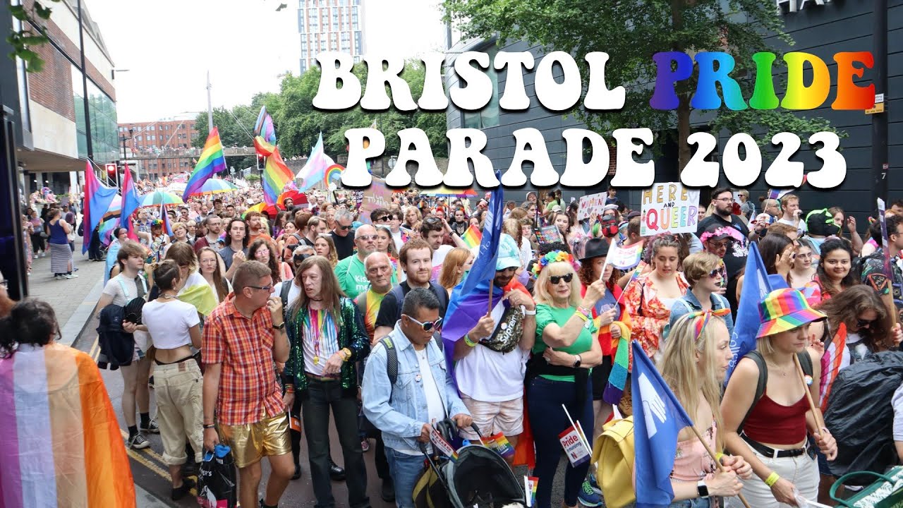 Bristol Pride Parade 2023! - YouTube