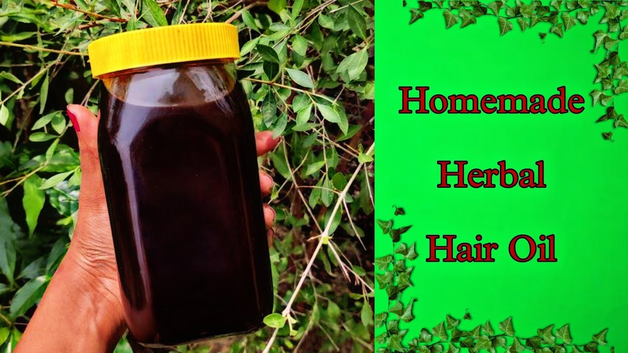 Homemade Herbal oil || Herbal oil || Homemade oil - YouTube