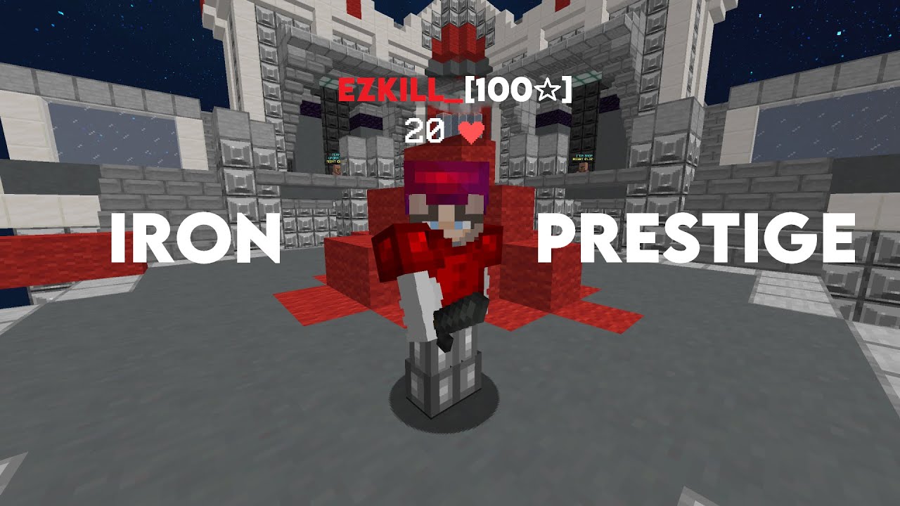 reaching IRON PRESTIGE in bedwars... for the SECOND TIME... - YouTube