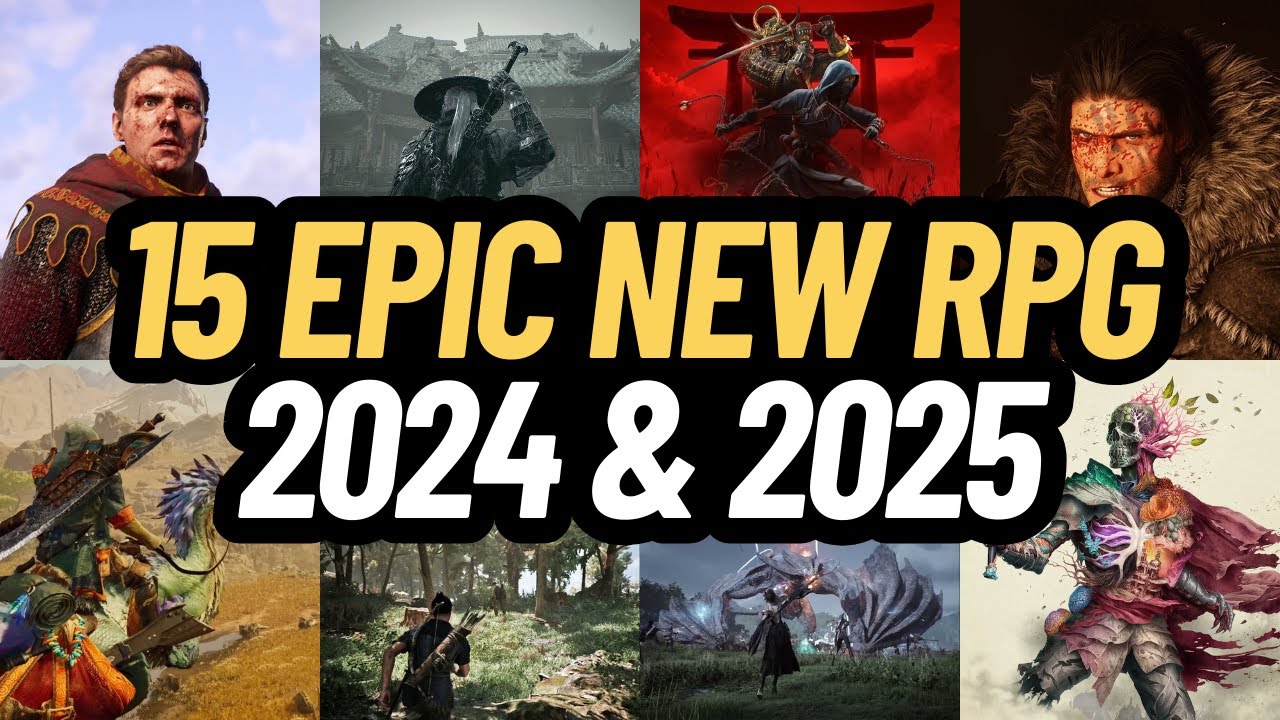 15 Epic New RPGs You Can't Miss in 2024 & 2025 - YouTube