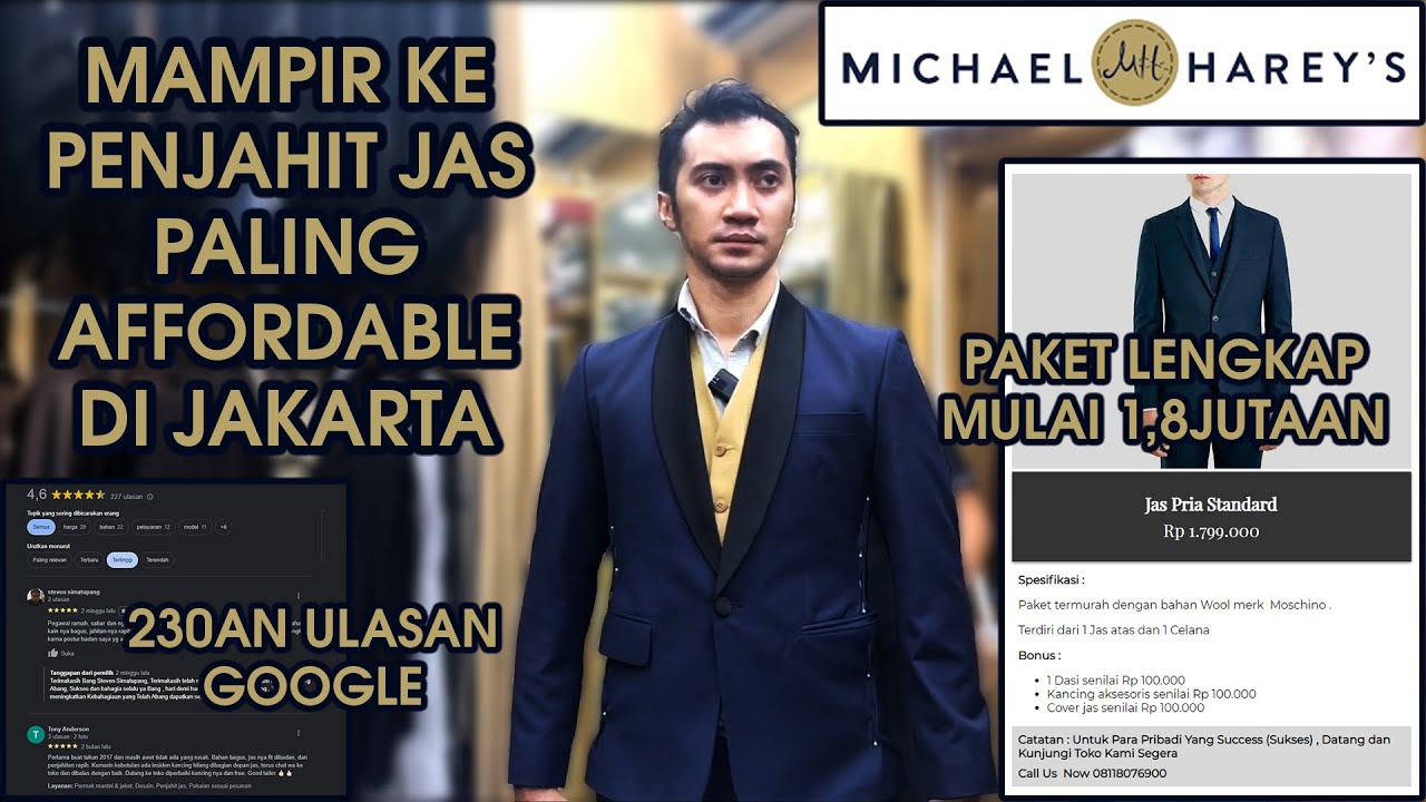 Rekomendasi Penjahit Jas Paling Affordable Pasar Baru Jakarta | Berkualitas Harga Bersaing ...