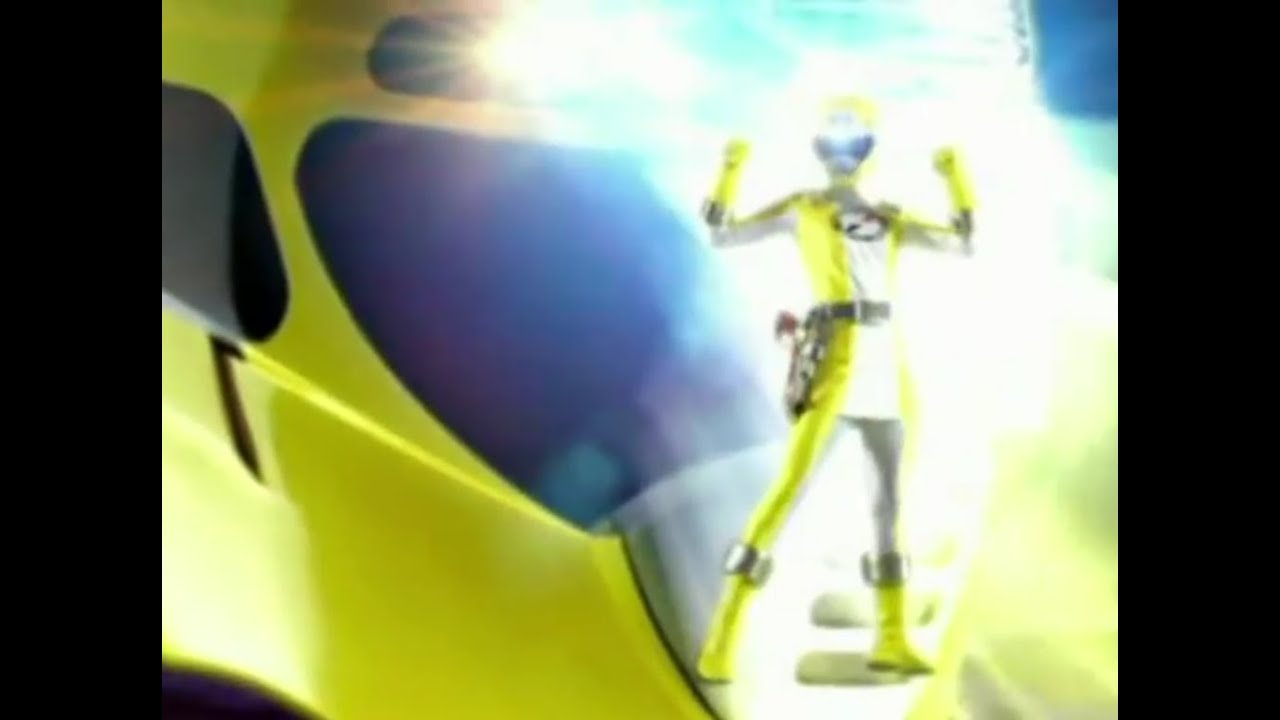 Power Rangers Operation Overdrive Yellow Ranger