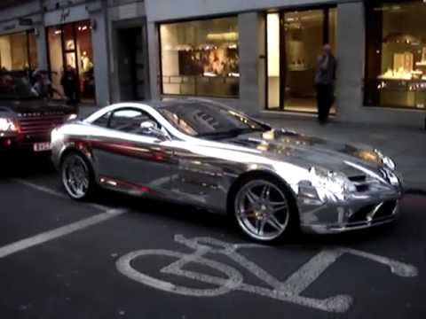 Chrome Brabus SLR - Arab Owned Supercar! - YouTube