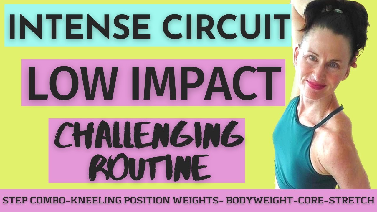 At Home Low Impact HIGH INTENSITY Circuit Workout For Women Calorie ...